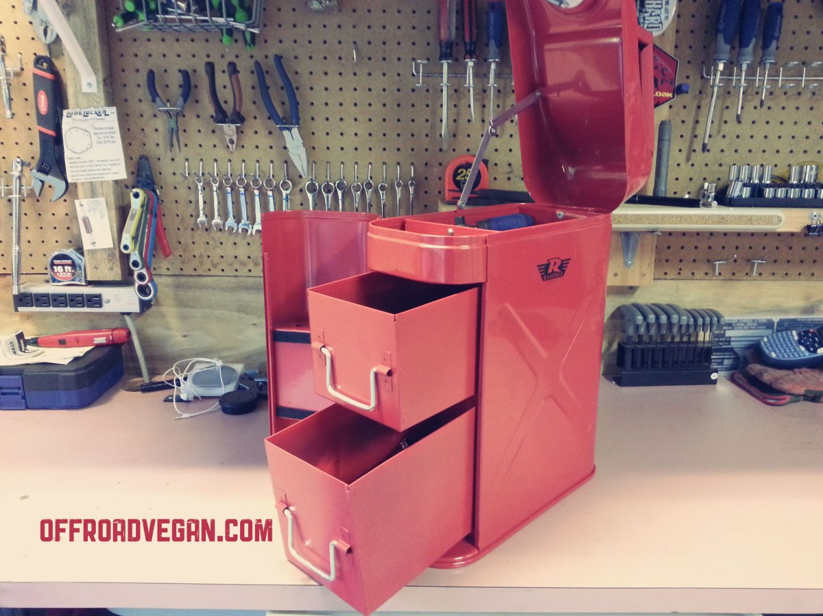Product Review: Rampage Products’ Jerry Can Toolbox | Off-road Vegan